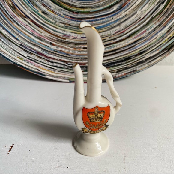 Shelley | Accents | Vintage Shelley Crested China Vase Redcar | Poshmark